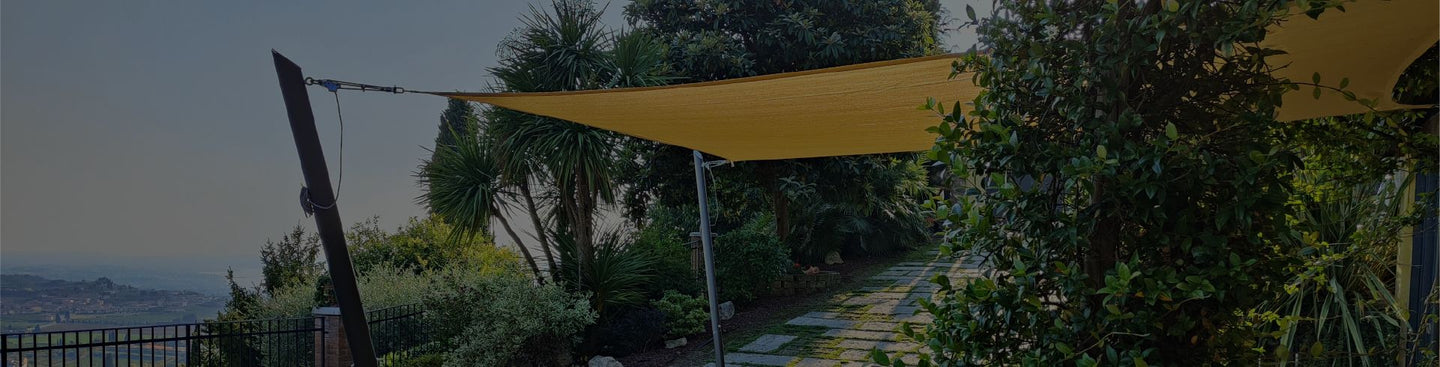 custom made shade sail – LOVE STORY