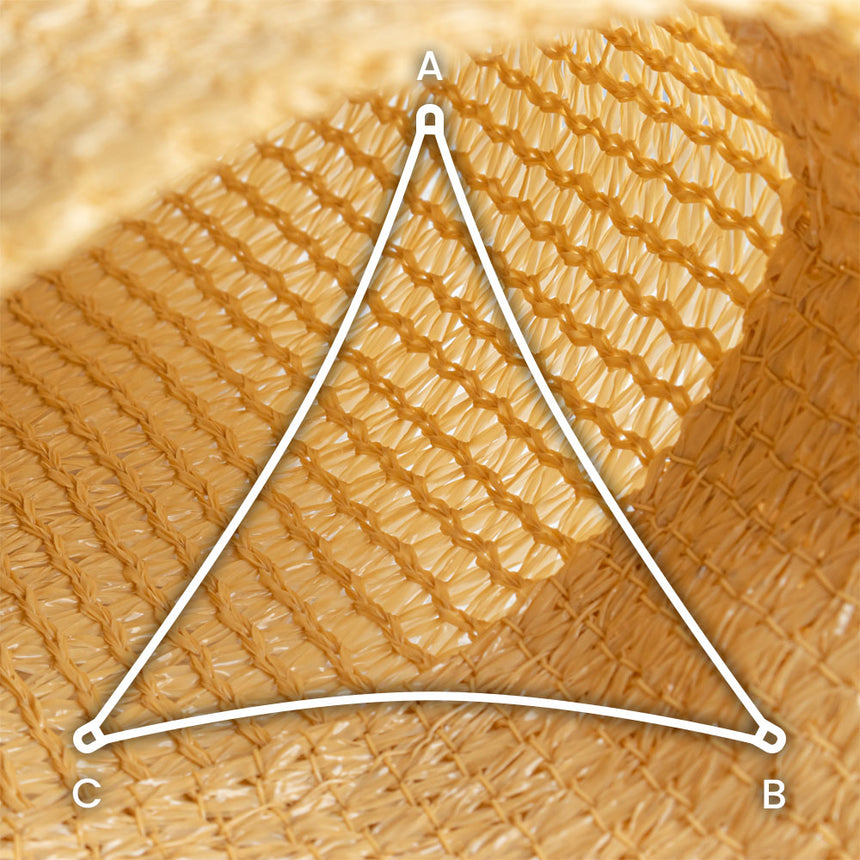 LOVE STORY Custom-Made Shade sail-Triangle