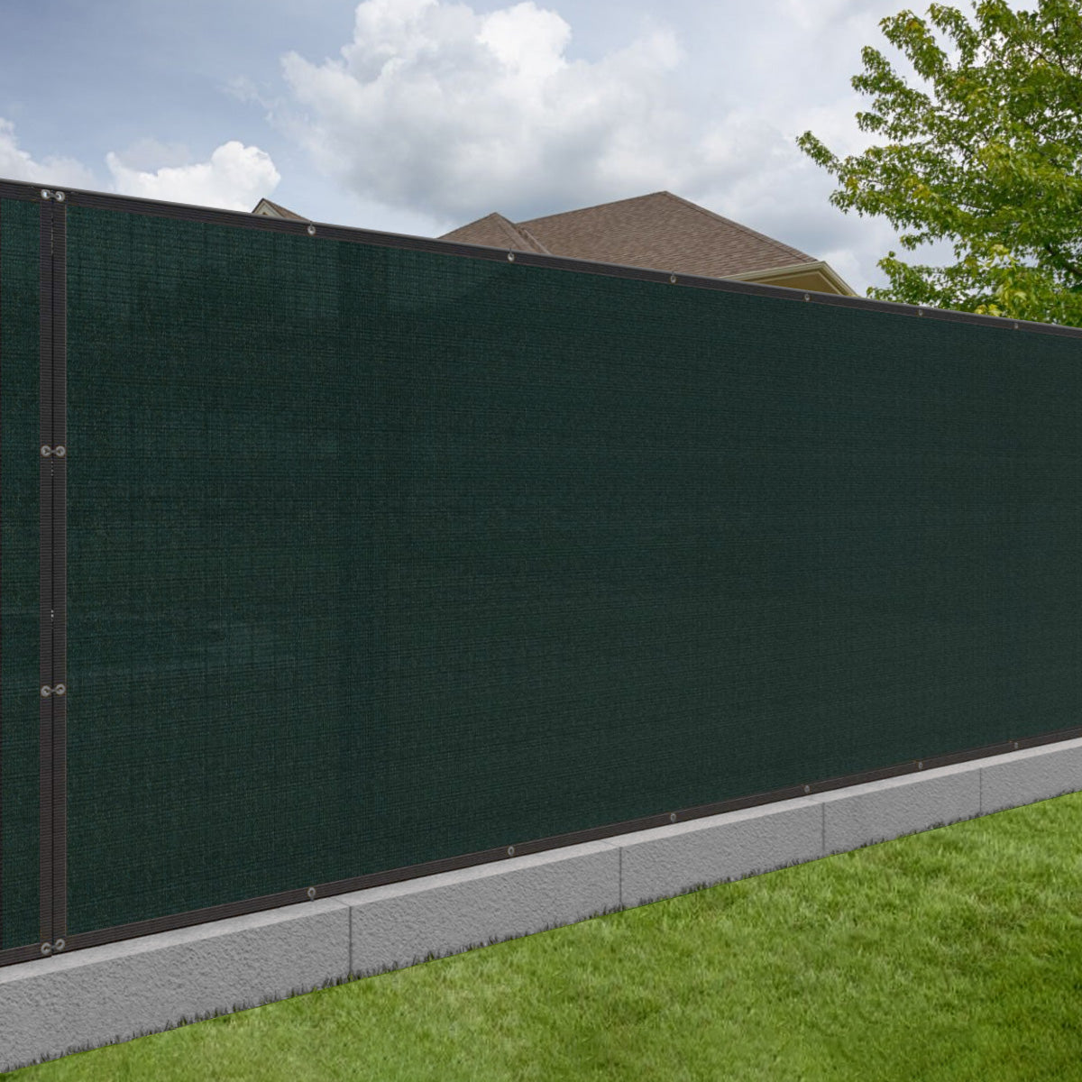 LOVE STORY Heavy Duty Privacy Fence Screen for Outdoor Gardan Backyard