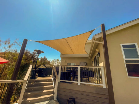 LOVE STORY Custom-Made Sun Shade Sail for Pool Garden Patio Backyard